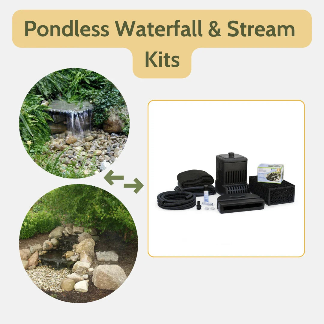Pondless Waterfall & Stream Kits – Pond and Garden Depot