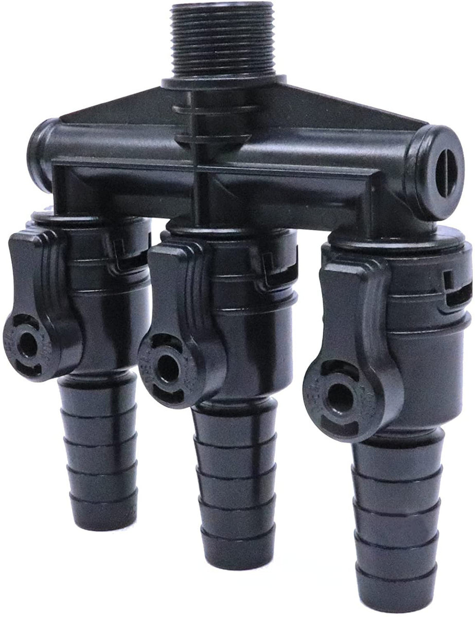 Custom Pro 3-Way Splitter - 3/4" – Pond and Garden Depot