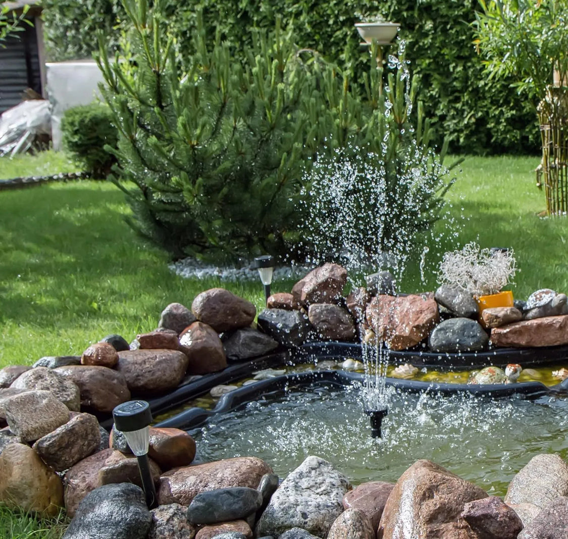 Pondmaster Submersible Filter, Pump & Fountain Kit | 3 Sizes – Pond and ...