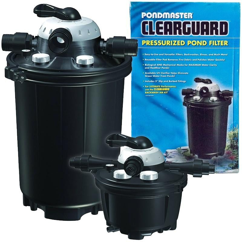 Pondmaster ClearGuard Pressure Filters | With or Without UV – Pond and ...