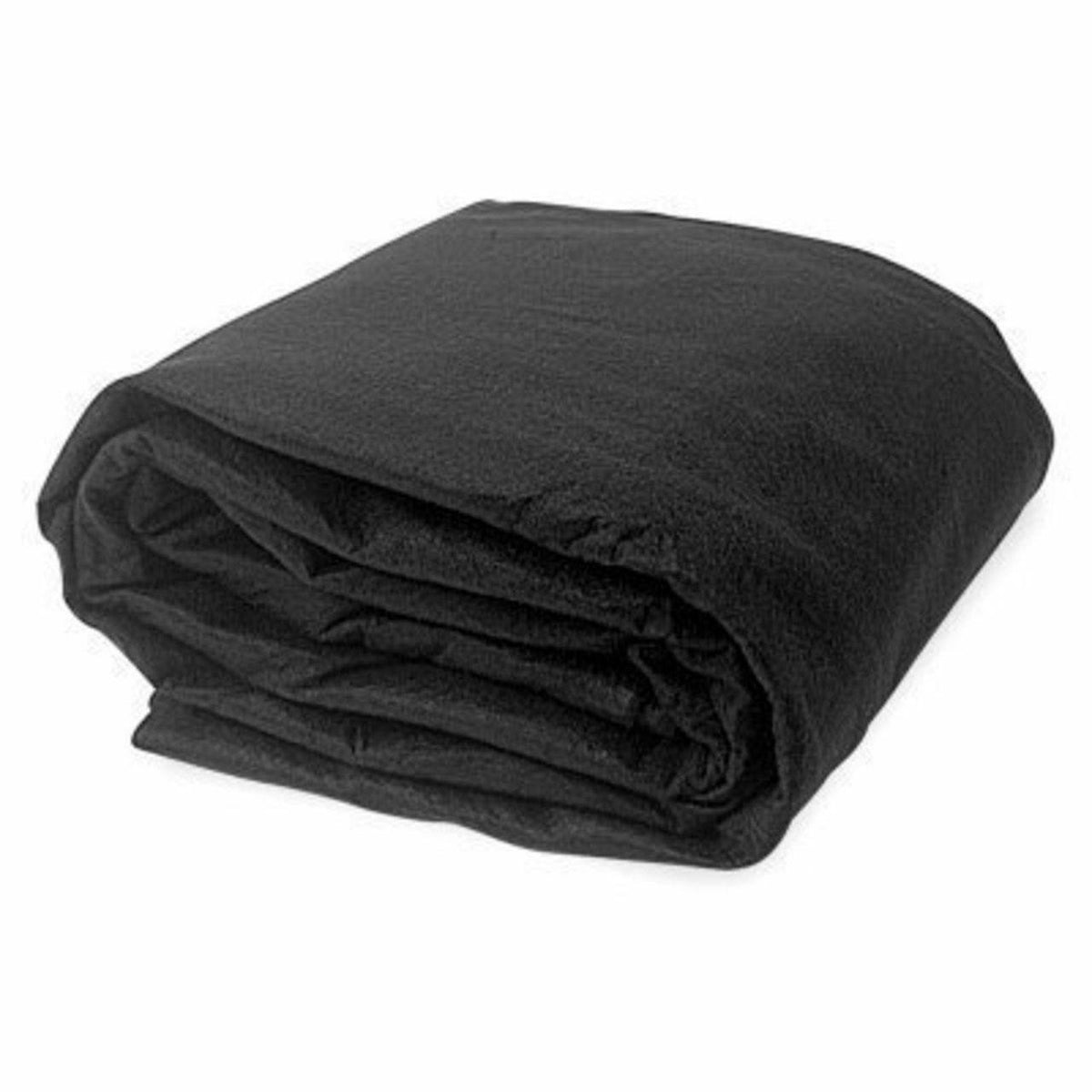 Black Heavy Duty Underlayment | Pond & Water Garden Geotextile ...