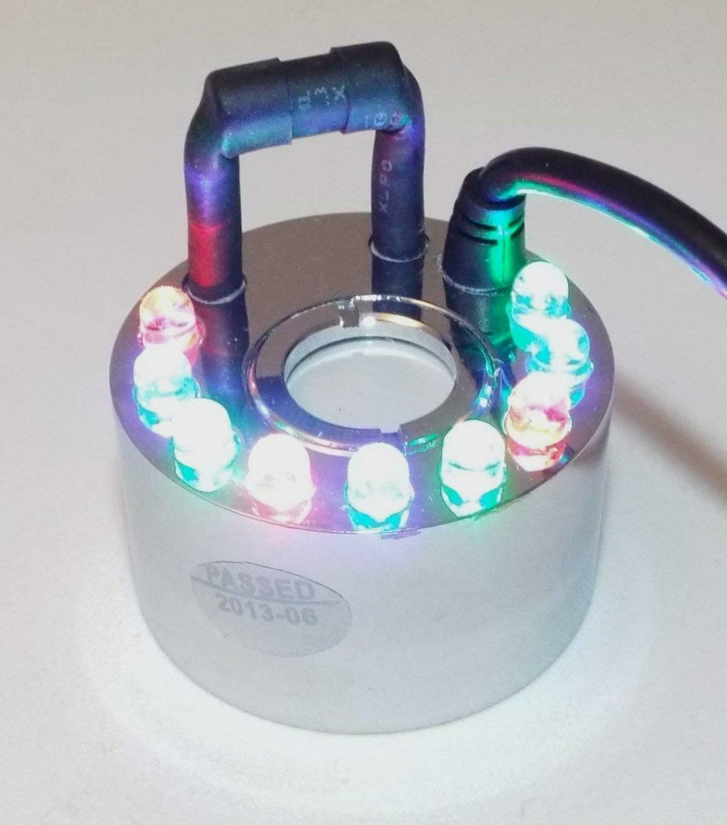 1 Disc Fogger/Mister/Humidifier w/9 LED RBG Lights – Pond and Garden Depot