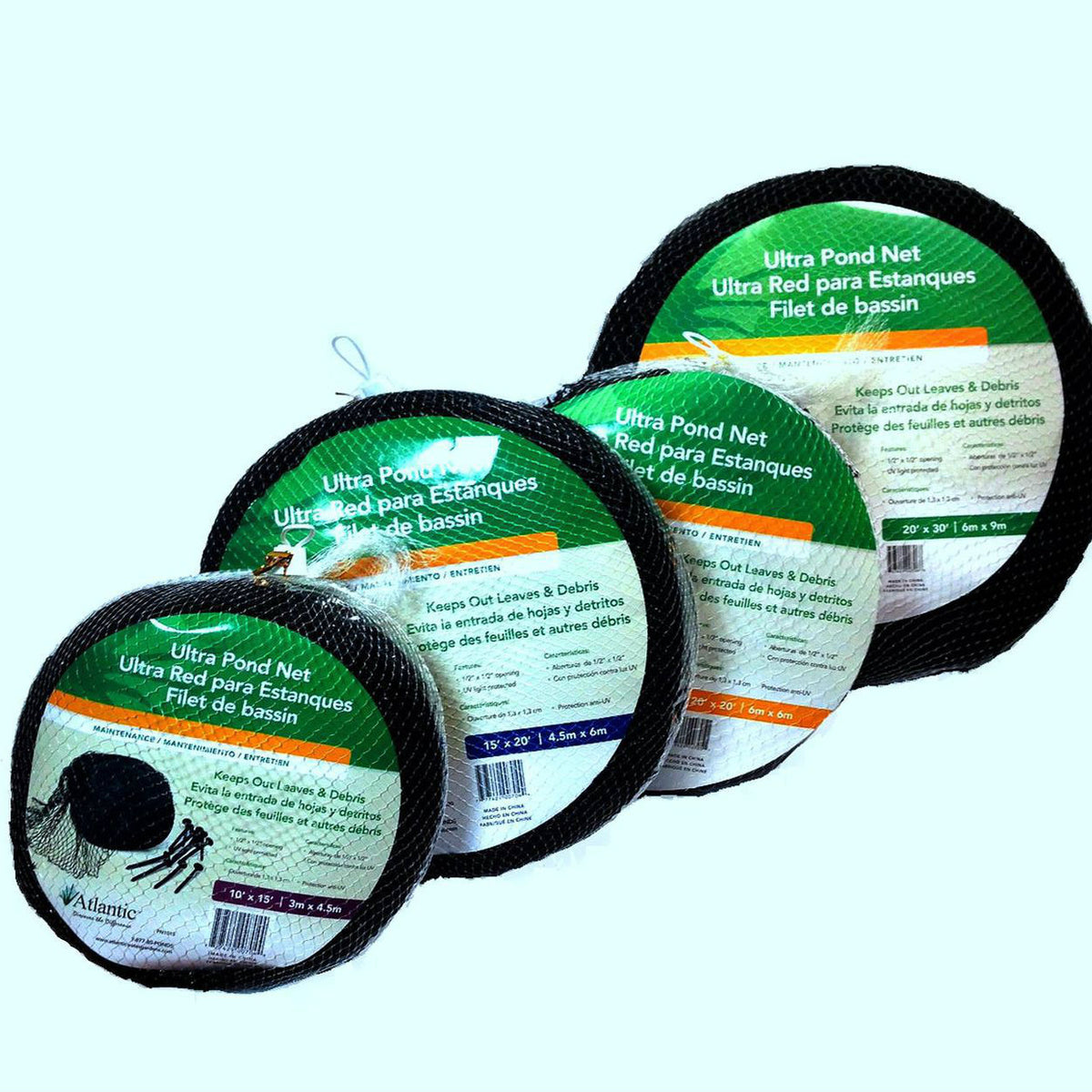 Atlantic Ultra Pond Netting | 7 Sizes – Pond and Garden Depot